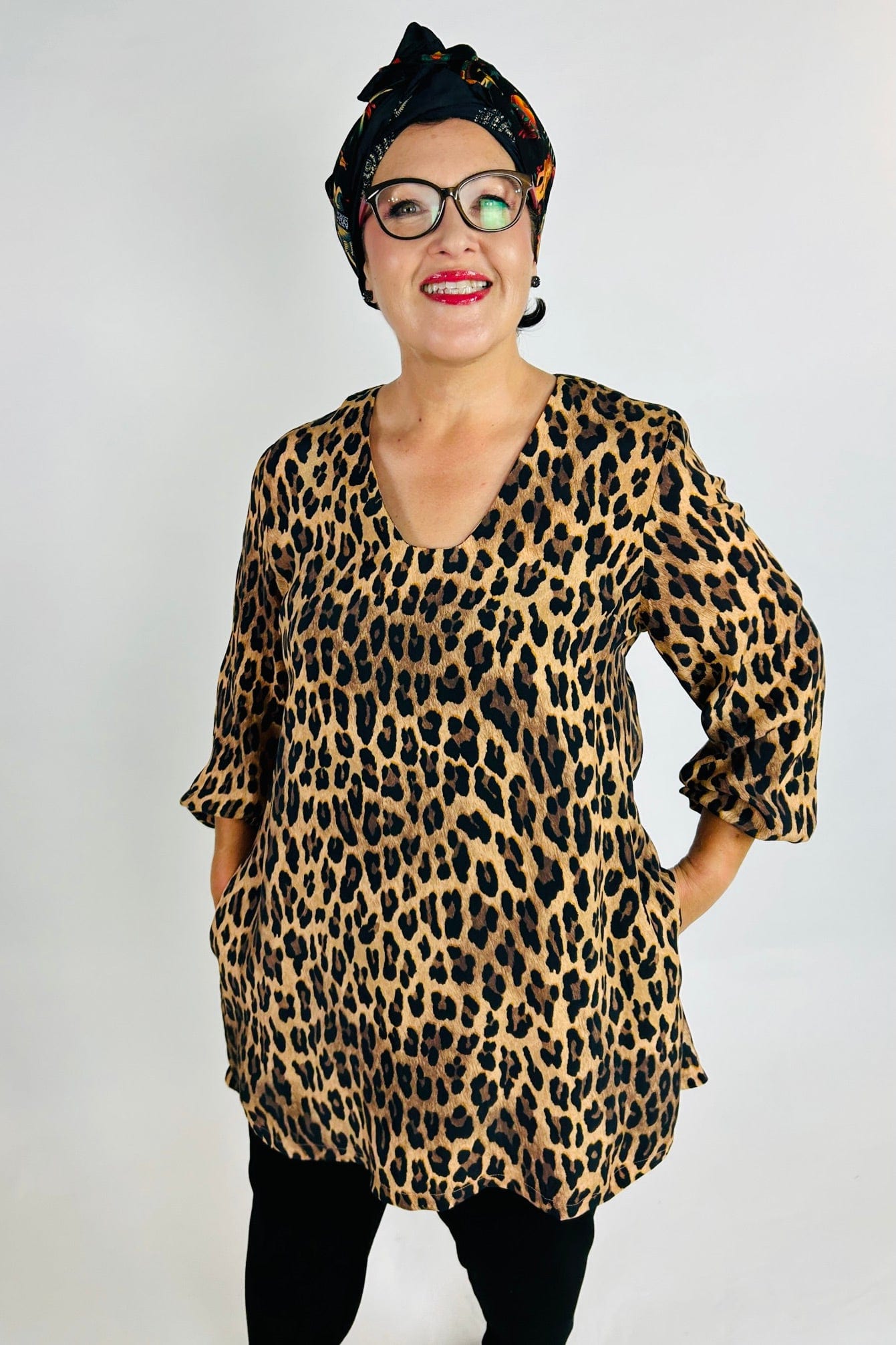 Sheena leopard tunic - SALE 30%off auto applied checkout – Towanda ...